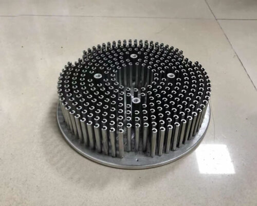 Aluminium Heat Sink Pin Fin Aluminum Radiator, Cold forging Heatsink ...