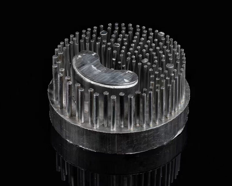Aluminium Heat Sink Pin Fin Aluminum Radiator, Cold forging Heatsink ...