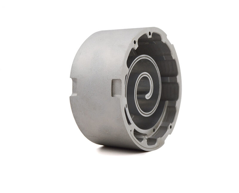 Aluminum warm forging scroll disk casting parts for air conditioning ...