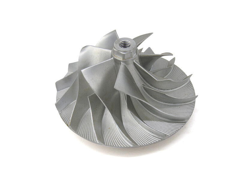 High precision 5 axis turbine blower impeller, high precision turbo ...